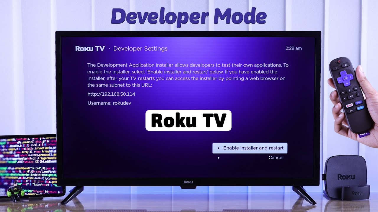 How To Enable Developer Mode On Roku Tv S Youtube