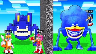 Noob Vs Pro Shin Sonic Build Battle In Minecraft Cube Crew Mp3 Music ...