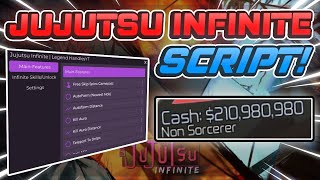 Jujutsu Infinite Script Gui Hack Inf Skills Instant Kill Autofarm And More No Key Legend Handles ...