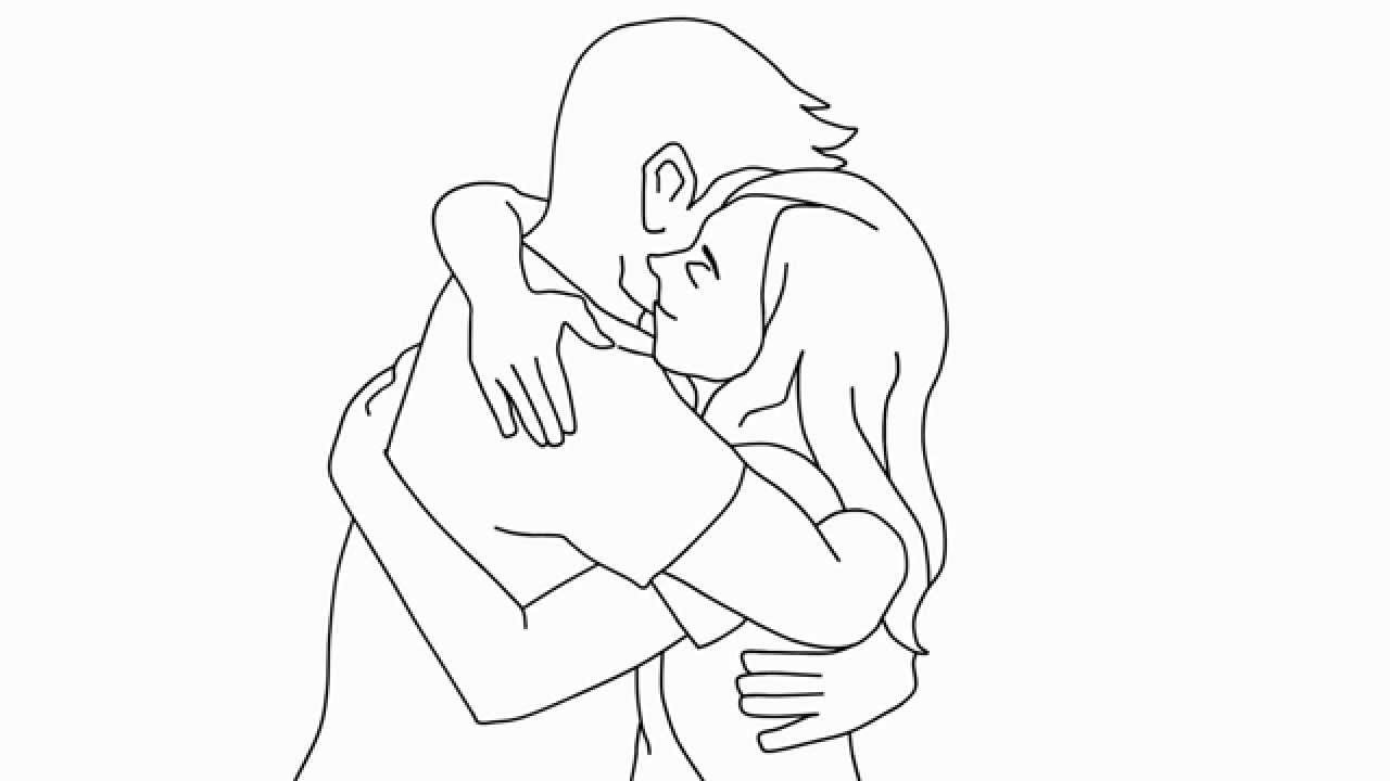 Easy Drawings Of Couples Hugging A Guide For Beginners And Enthusiasts
