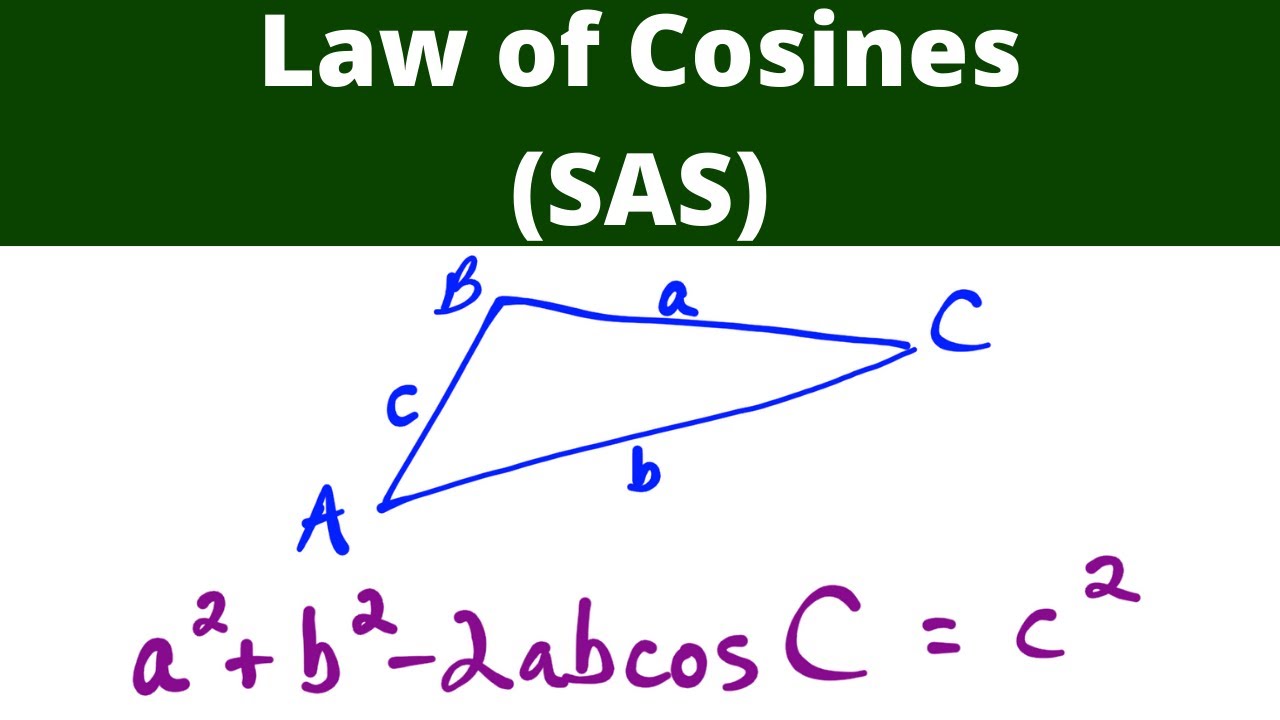 Law Of Cosines Equation