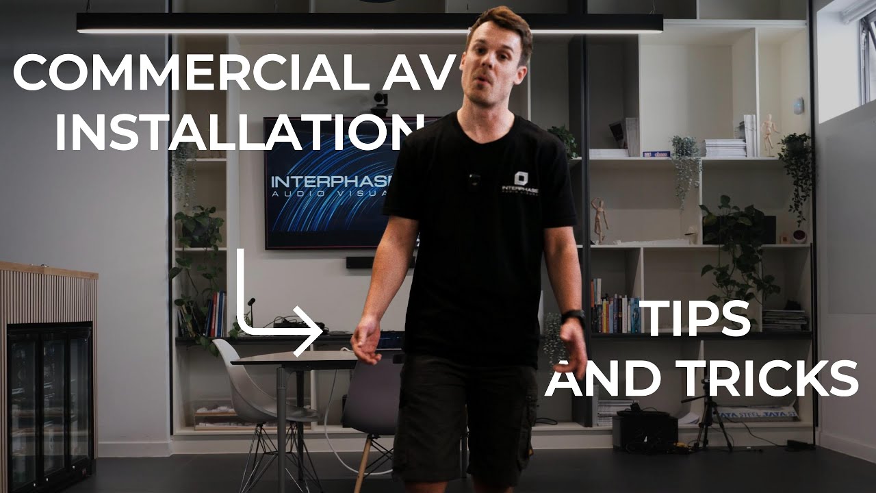 Commercial Audio Visual Installation Tips Tricks Ep1 Youtube