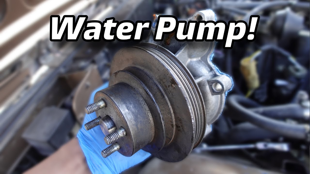 How To Remove The Water Pump From A 1988 1994 Jaguar Xj6 Xj40 Youtube