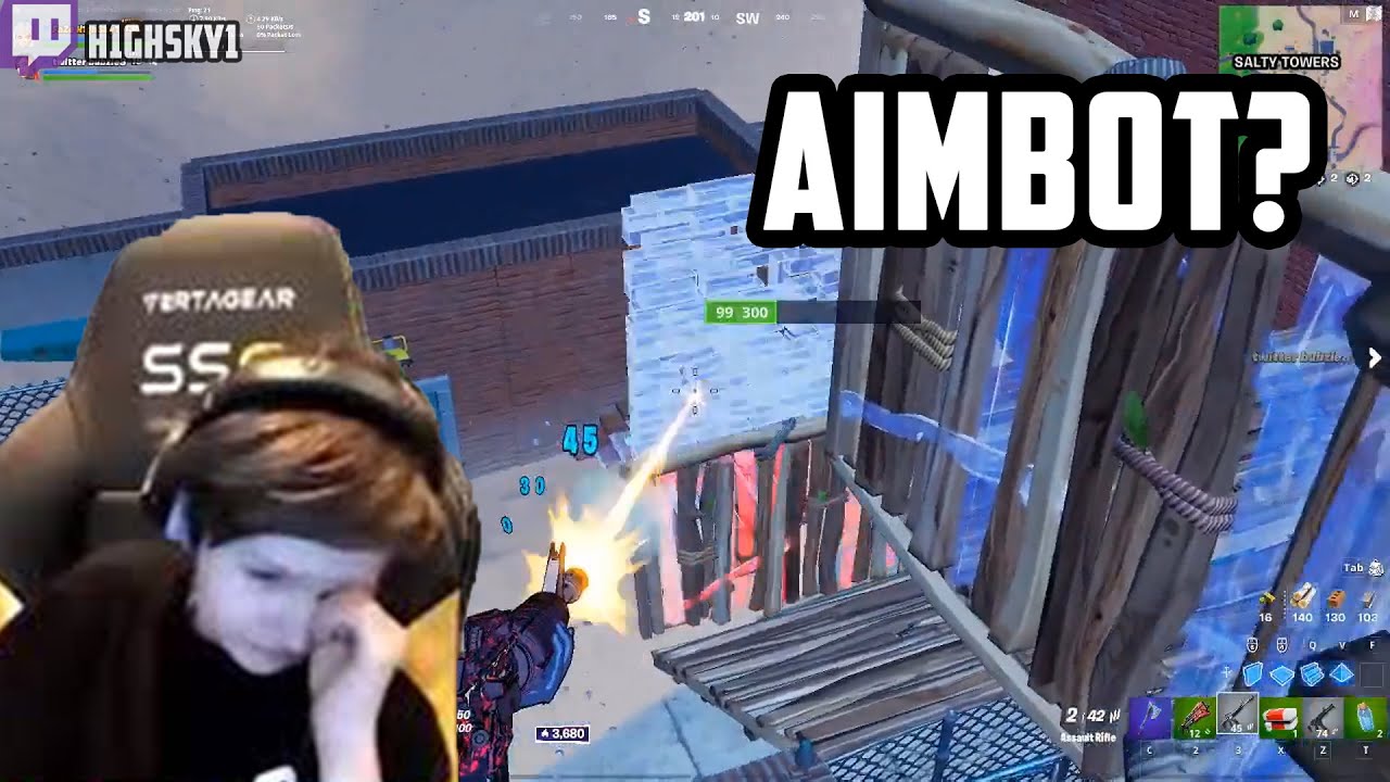 H1ghsky1 Caught Using Aimbot Youtube