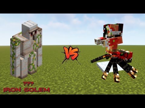 How Many Iron Golems Will Kill A Santa Spider Claus Mutated Mobs Mod