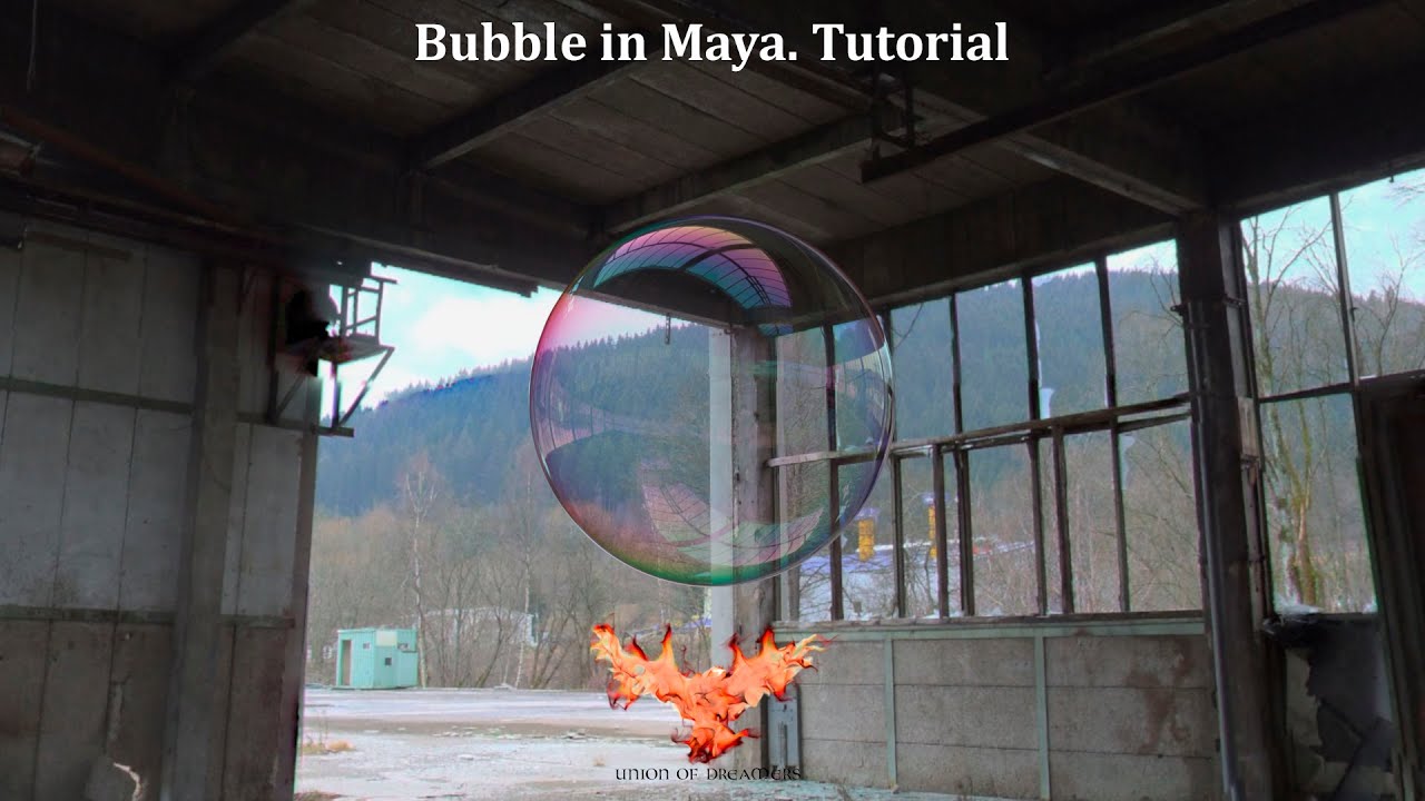 Cómo Crear Una Burbuja En Maya Bubble In Maya Tutorial Youtube