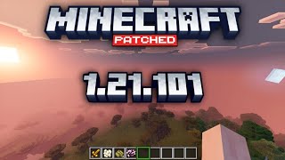 Official Minecraft Patch 1 21 101 Version New Update Bug Fix Minecraft ...