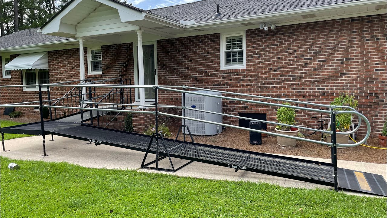 Building A Wheelchair Ramp Youtube