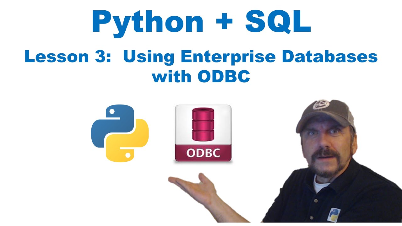 Master Using Sql With Python Lesson 3 Using Enterprise Databases