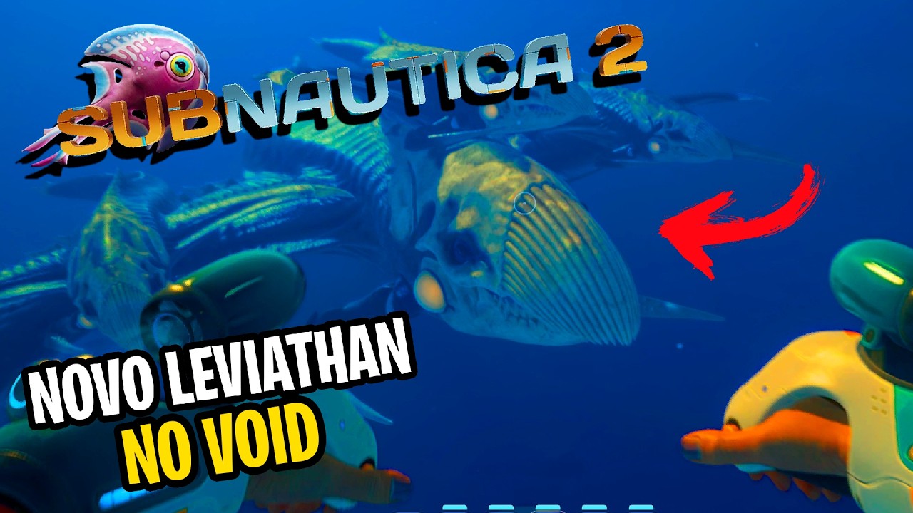 Encontrei O Novo Leviathan Do Subnautica 2 Dentro Da Void Zone Youtube