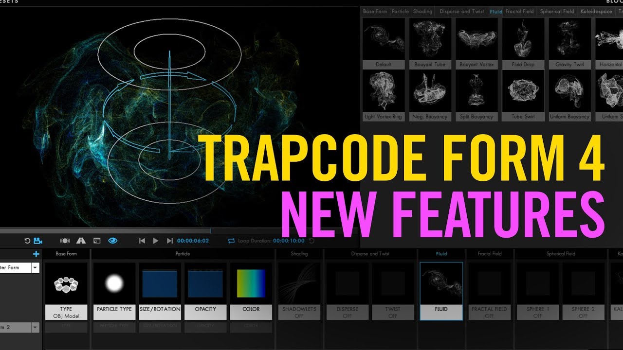 Trapcode Form 4 New Features Tutorial Youtube