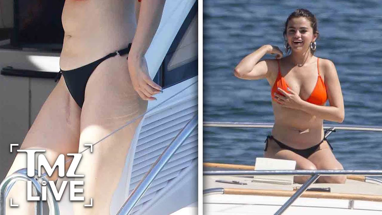 Selena Gomez S Transplant Scars Visible As She Soaks Up Sun In Sydney