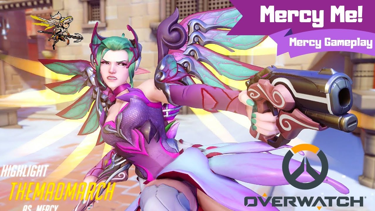 Mercy Me Mercy Gameplay Overwatch Ps4 No Commentary Youtube