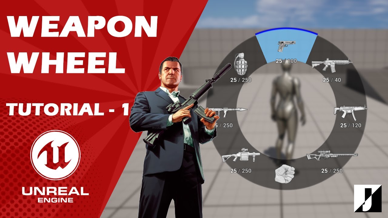 Weapon Wheel Tutorial Unreal Engine Part 1 Youtube