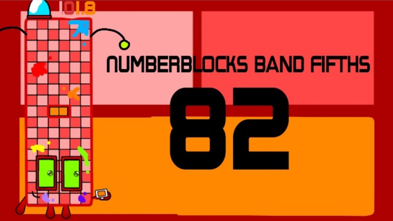 Flipaclip Numberblocks Band Fifths 82 Youtube