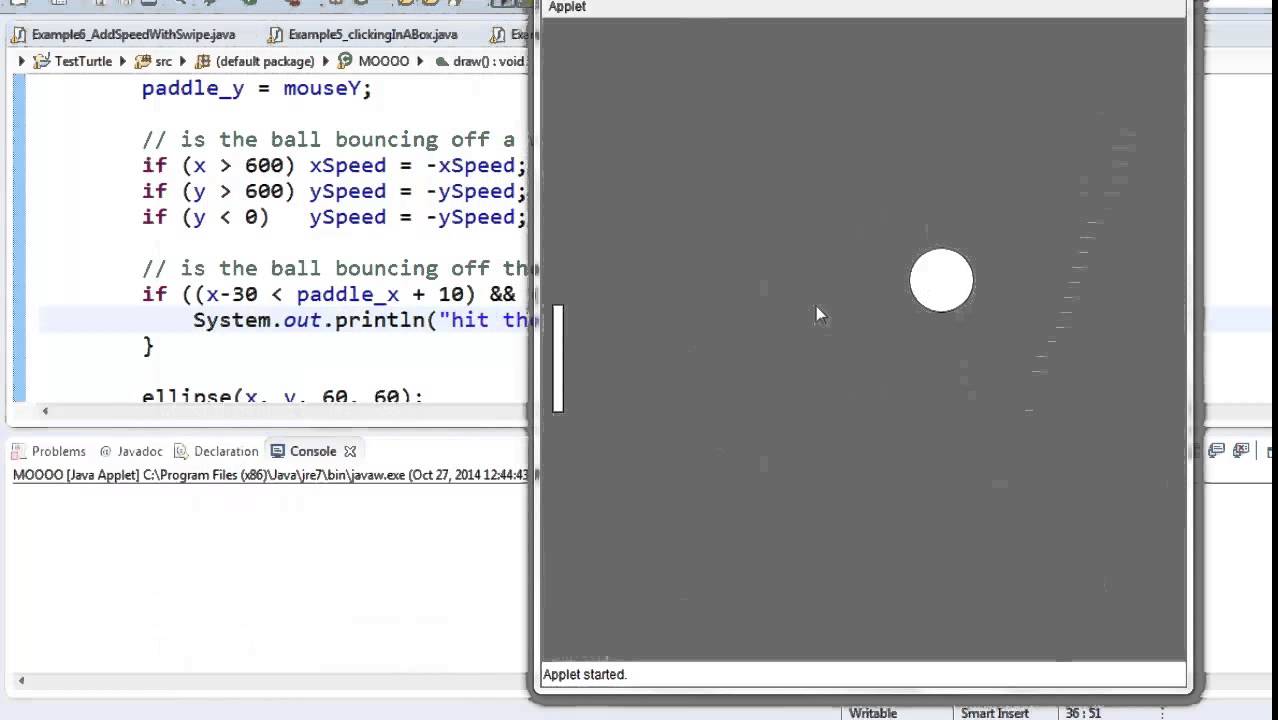Java Pong Game Tutorial At Tillie Burrell Blog