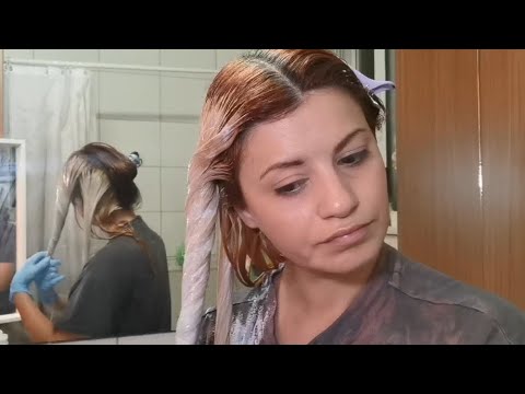 Bleaching My Red Hair Part 1 Bleachinghairathome Youtube