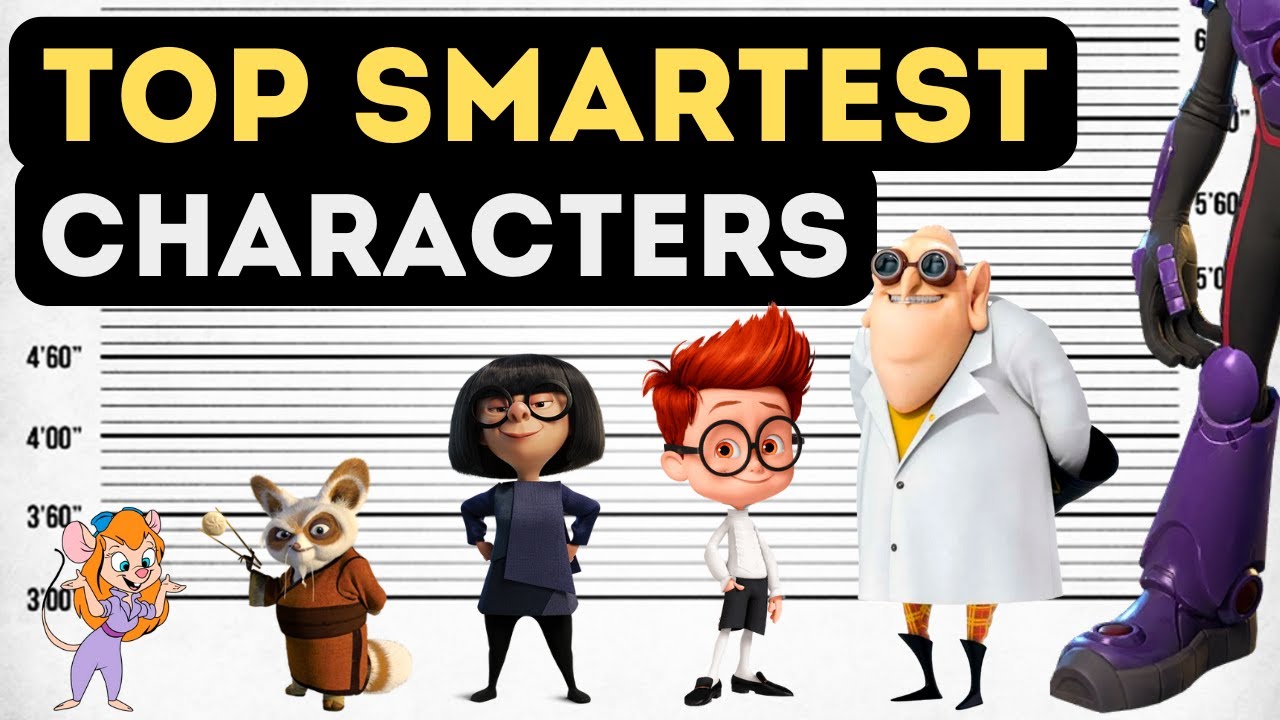 Top Smartest Characters From Disney Pixar And Dreamworks Size