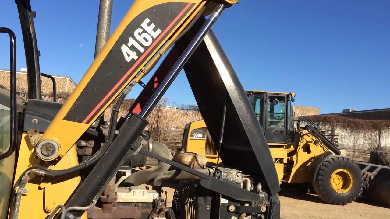 Caterpillar 416e Review And Walk Around 970 Youtube