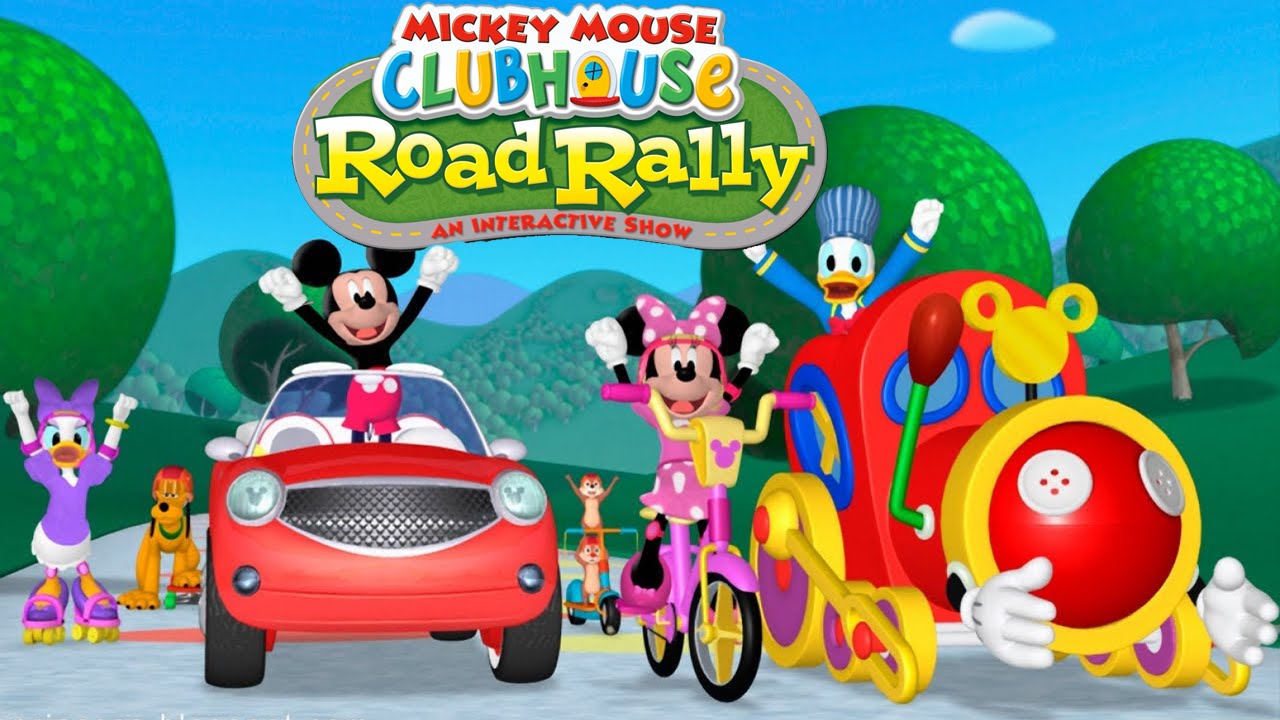 Mickey Mouse Clubhouse Road Rally Animation Game For Kids 3 Youtube