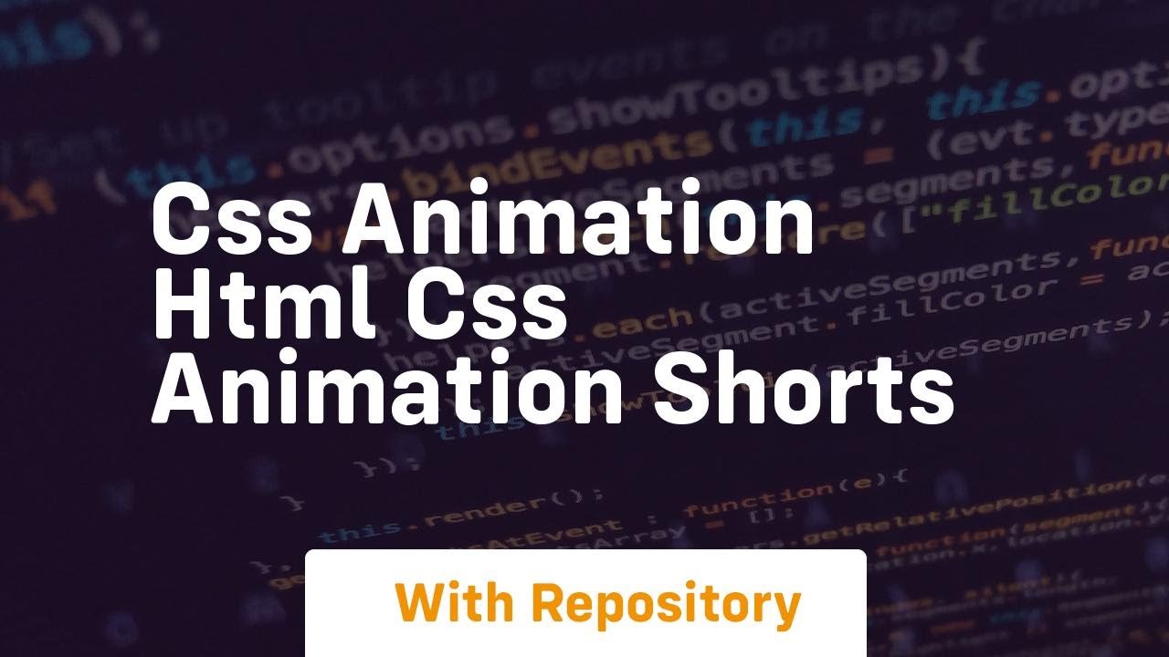 Css Animation Html Css Animation Shorts Youtube