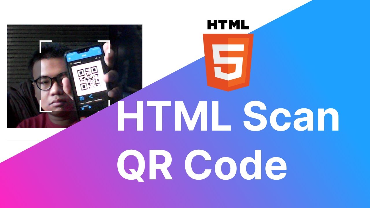 Html Qrcode Scanner With Javascript Youtube