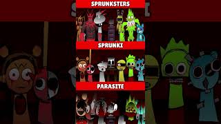 Incredibox Sprunki Sprunksters Mix Horror Version Hopper Sprunki