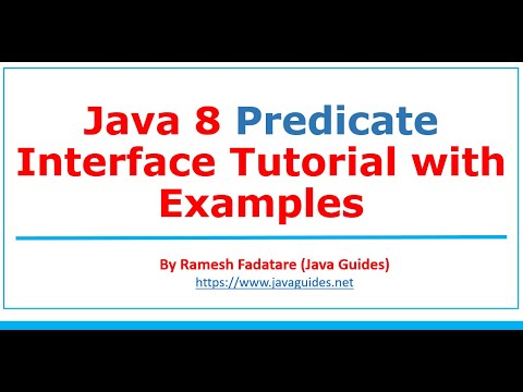 Java 8 Predicate Interface Example