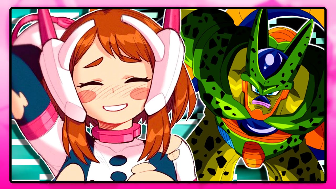 Semi Perfect Cell Absorbs Ochako Uraraka Dragon Ball X Mha Comic Dub