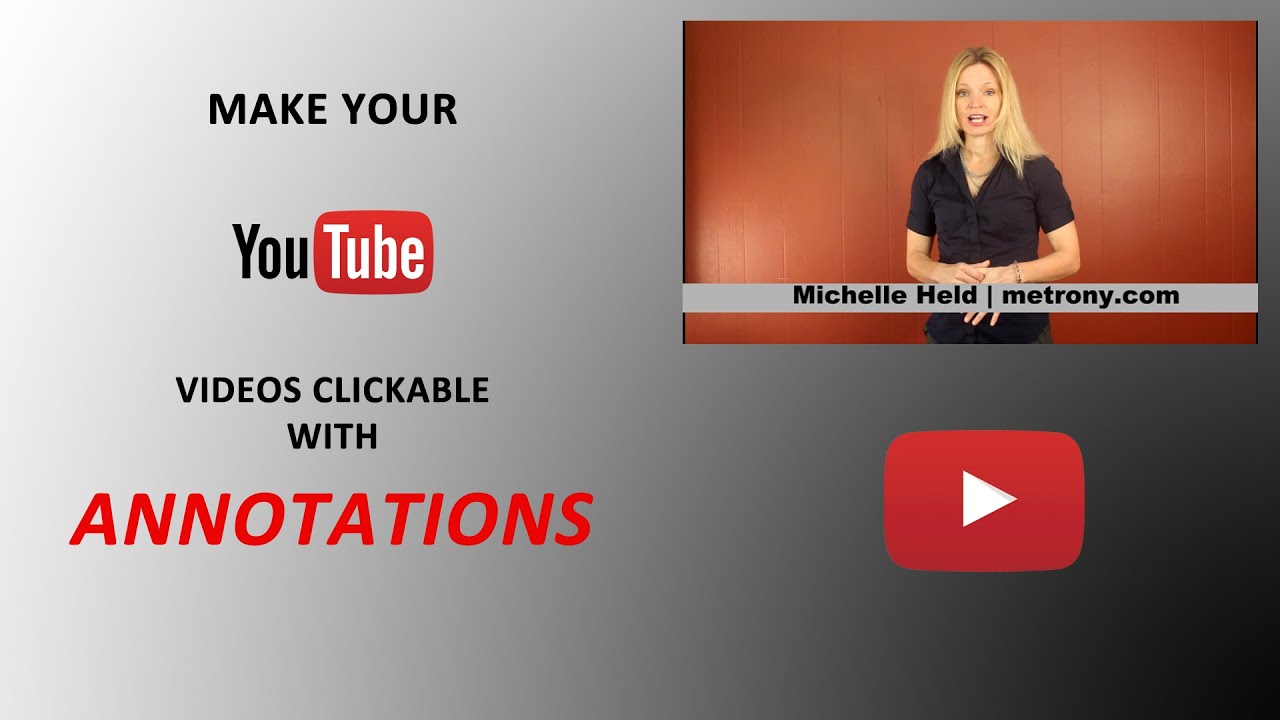 Make Your Youtube Videos Clickable With Annotations Youtube