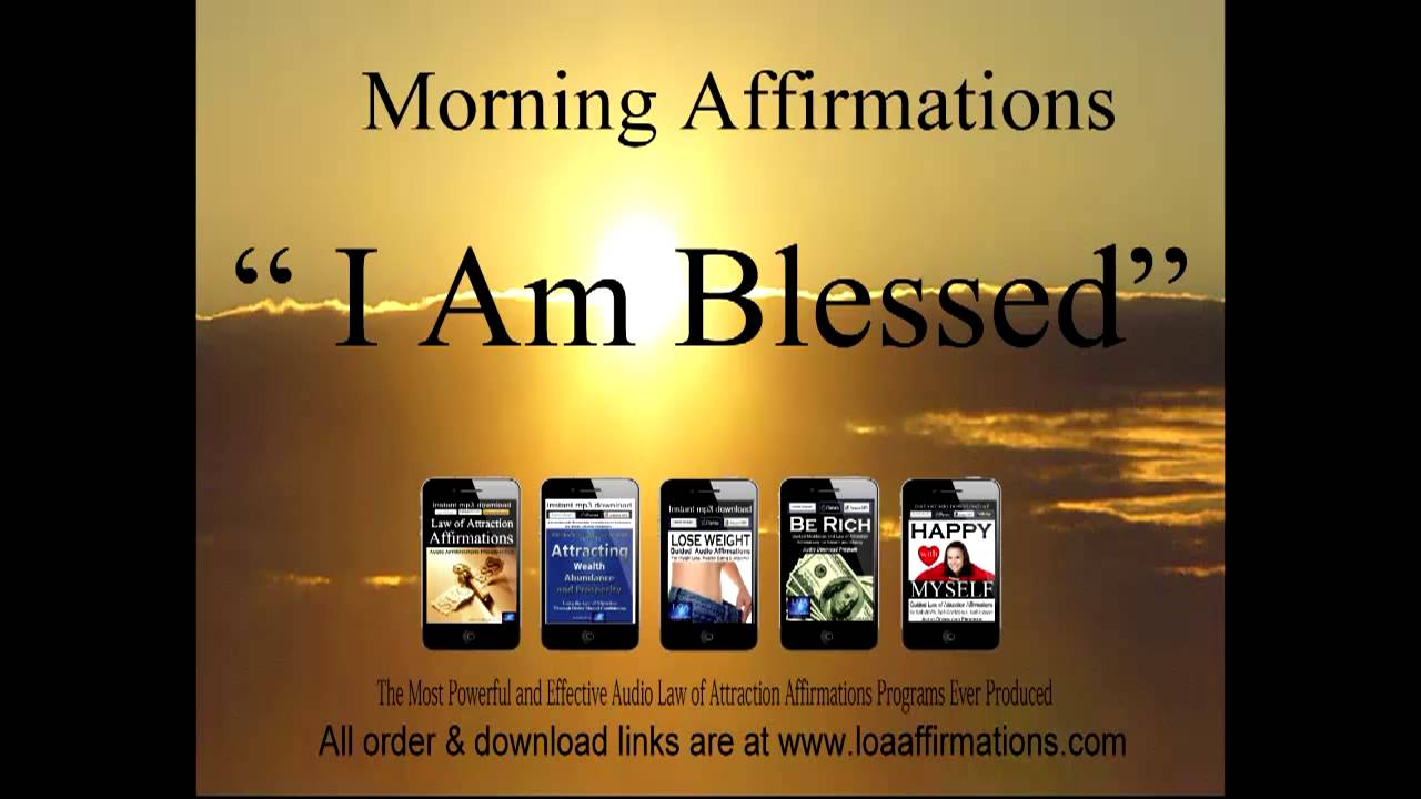 Morning Affirmations Video Audio Program Youtube
