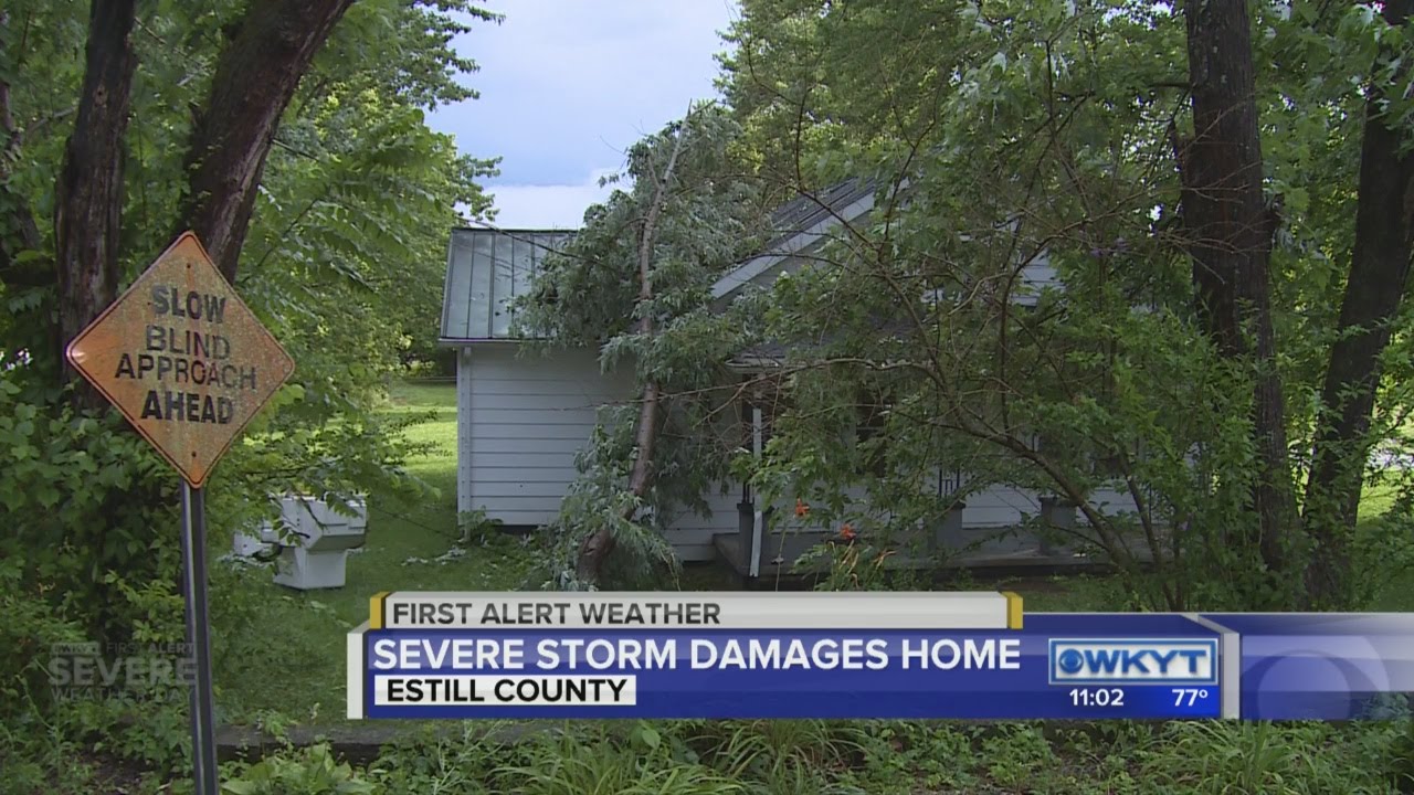 Estill County Storm Damage Youtube