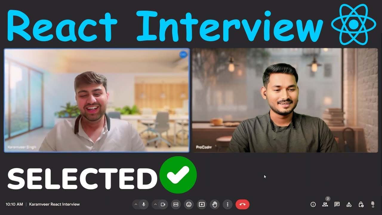 3 Years Experienced React Interview Youtube
