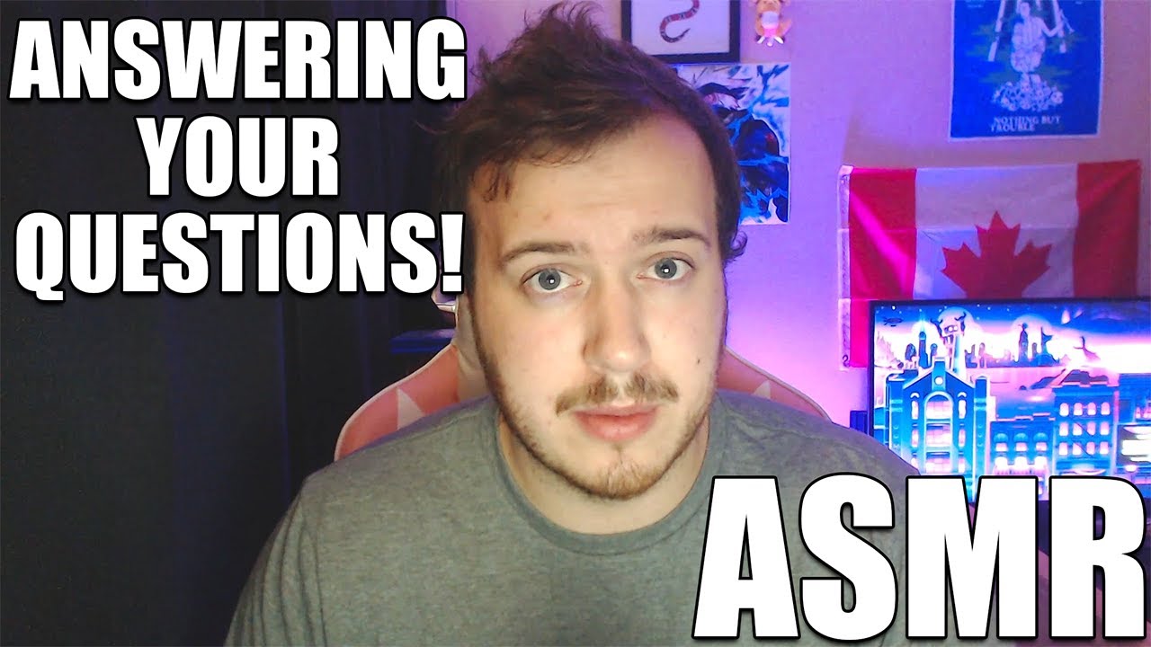 Answering Viewer Questions Asmr Youtube