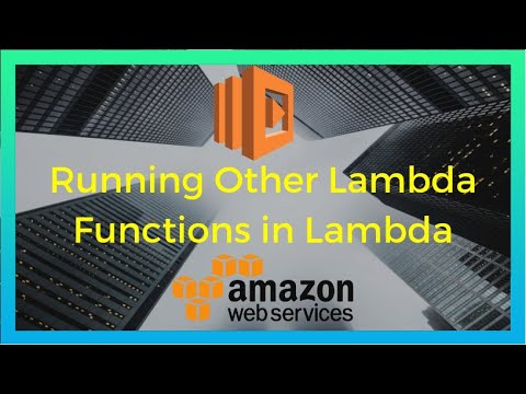 Aws Lambda Invoke Another Lambda Function Using Node Js 2020 Youtube