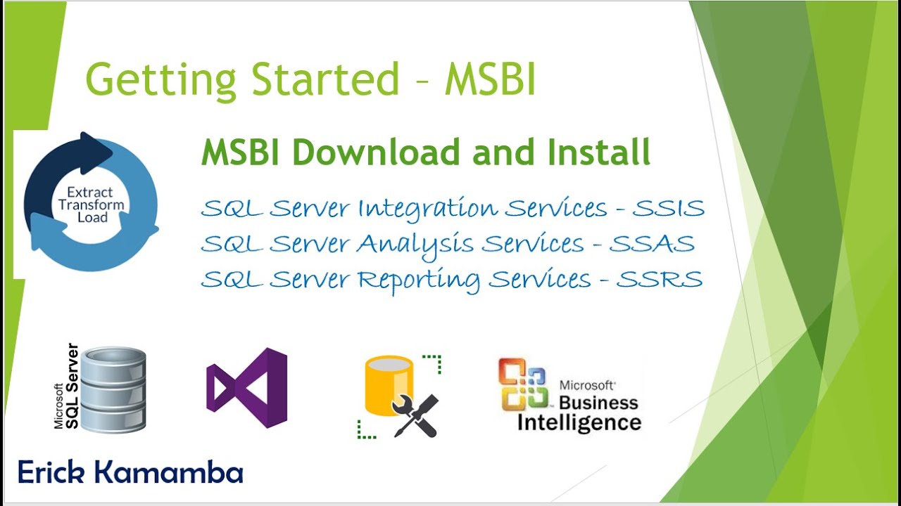 7 Downloading And Installing Msbi Tools Ssis Ssas And Ssrs Youtube