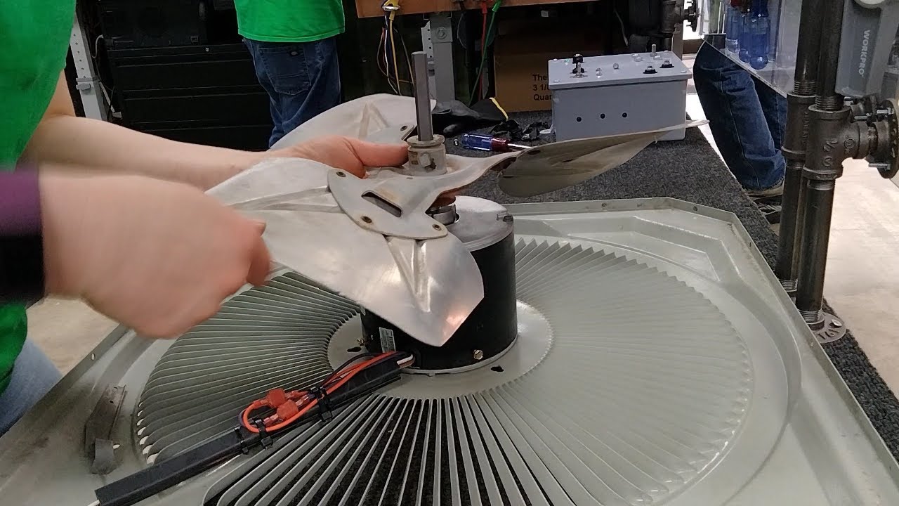 Installing Condenser Fan Motor Gas Furnace