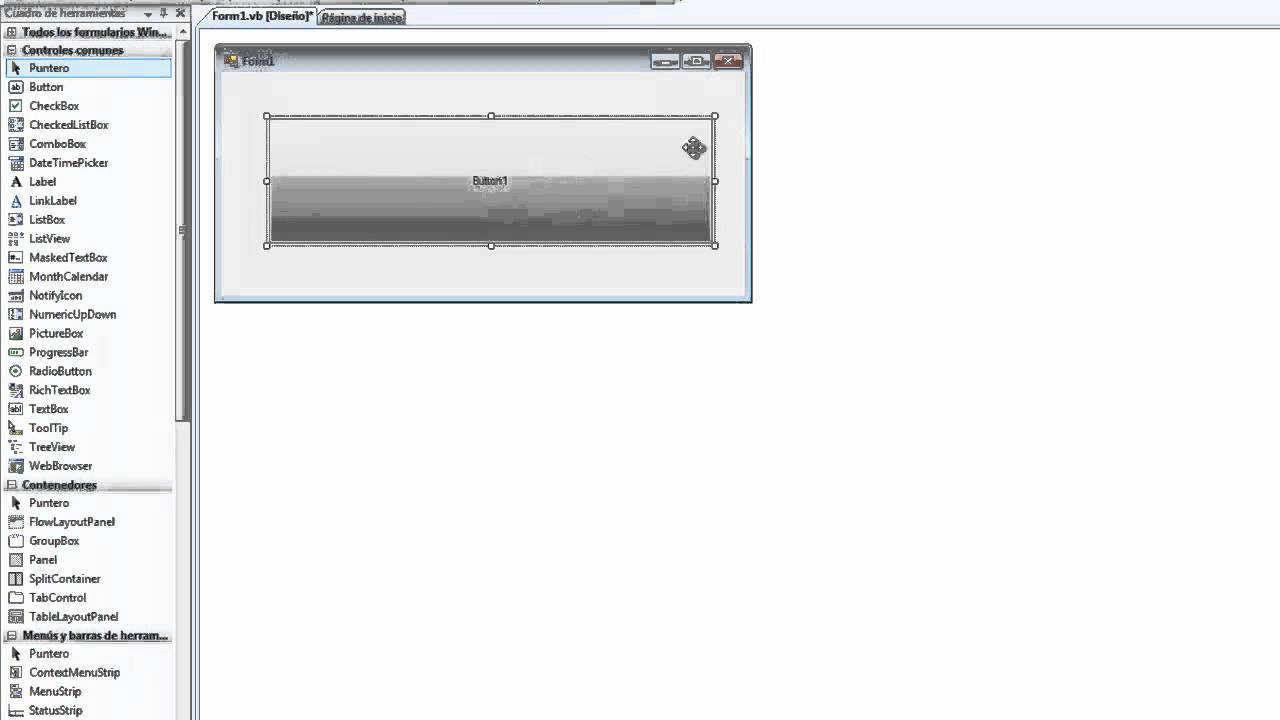 Control Timer Visual Basic Youtube