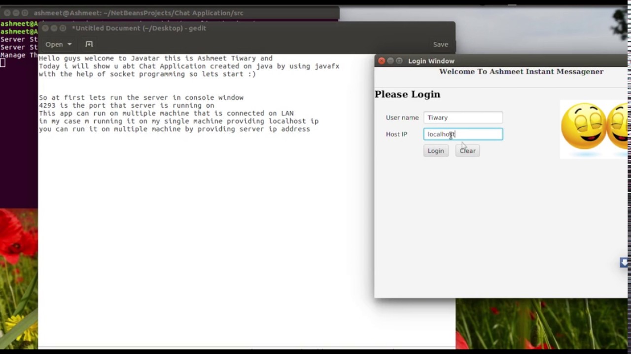 Chat Application In Java Using Javafx Youtube