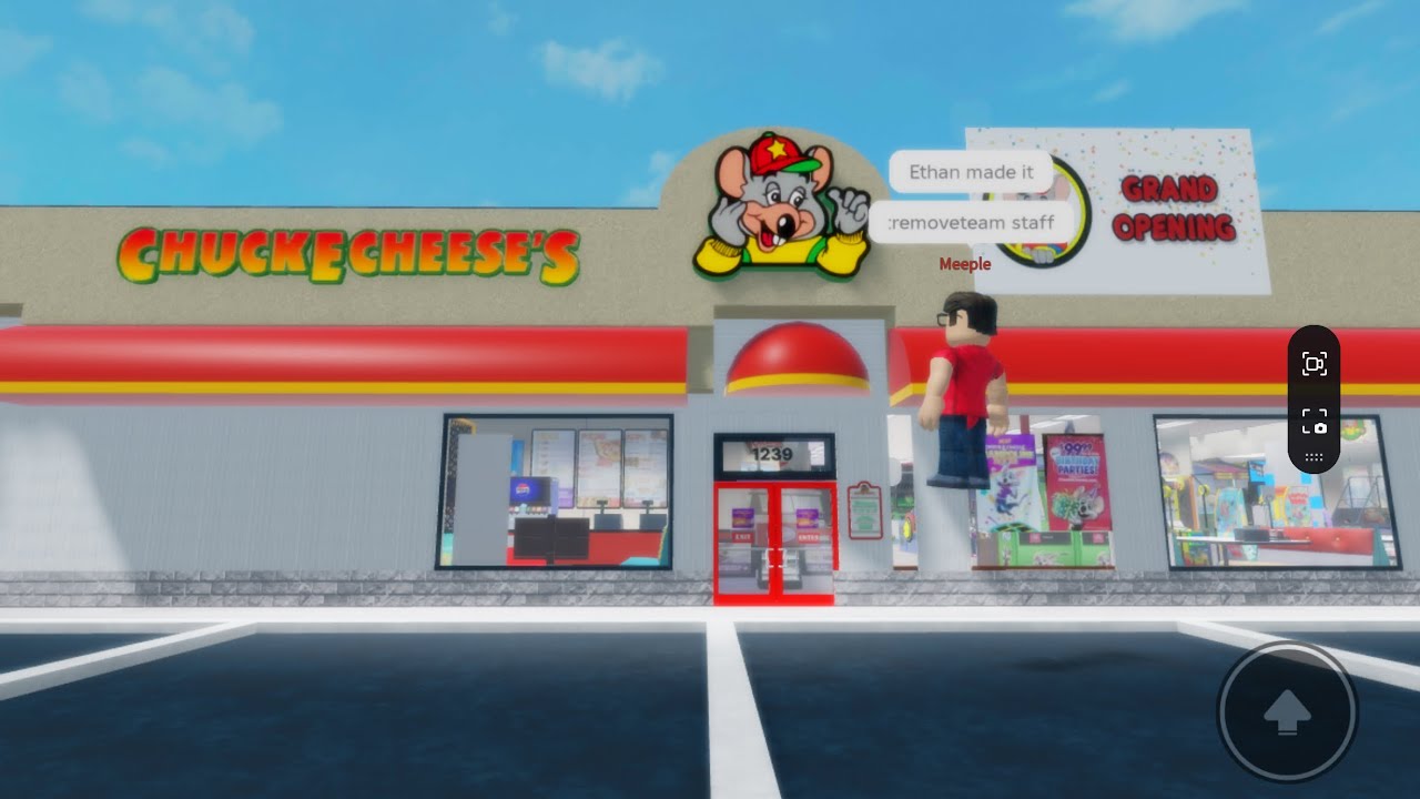 Roblox Chuck E Cheese S Alburny California Store Tour Youtube