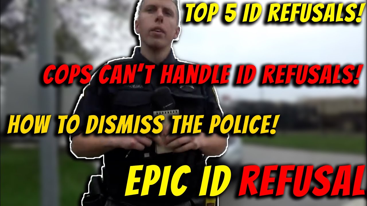 Cops Mad Over Id Refusal Cops Get Owned Compilation Youtube