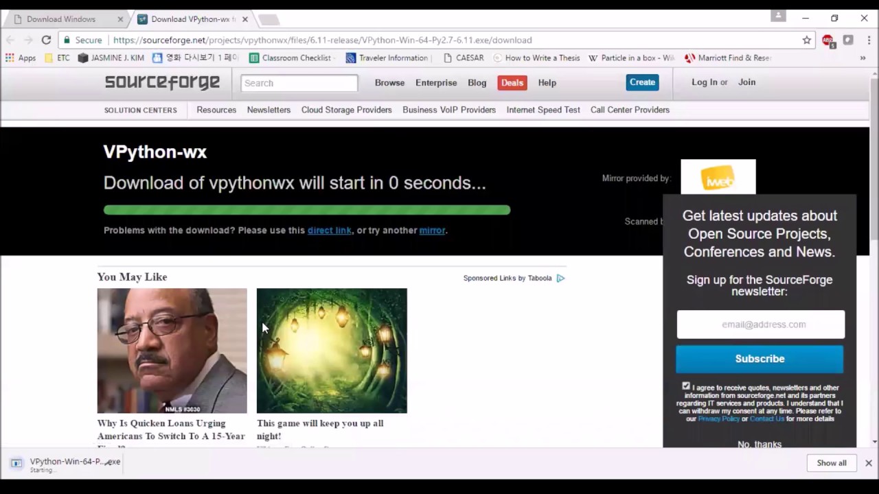 Install Vpython Youtube