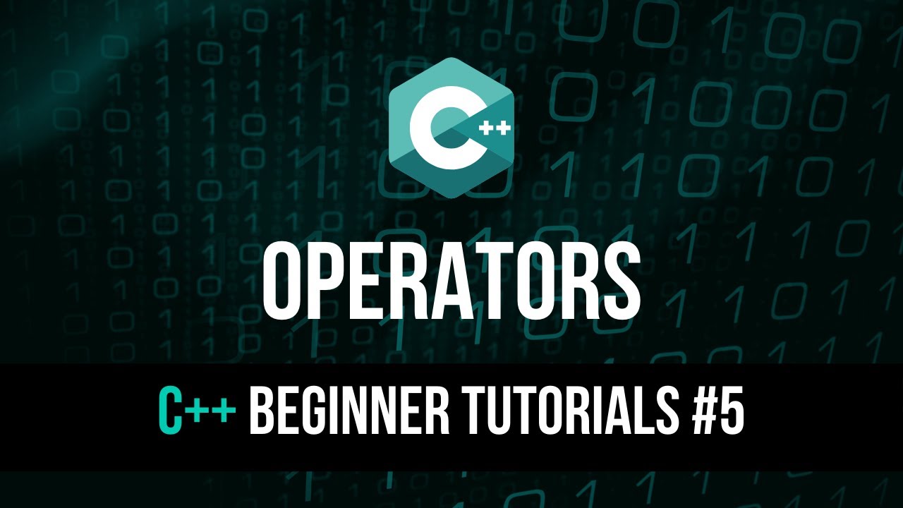 Operators C Tutorial For Beginners 5 Youtube
