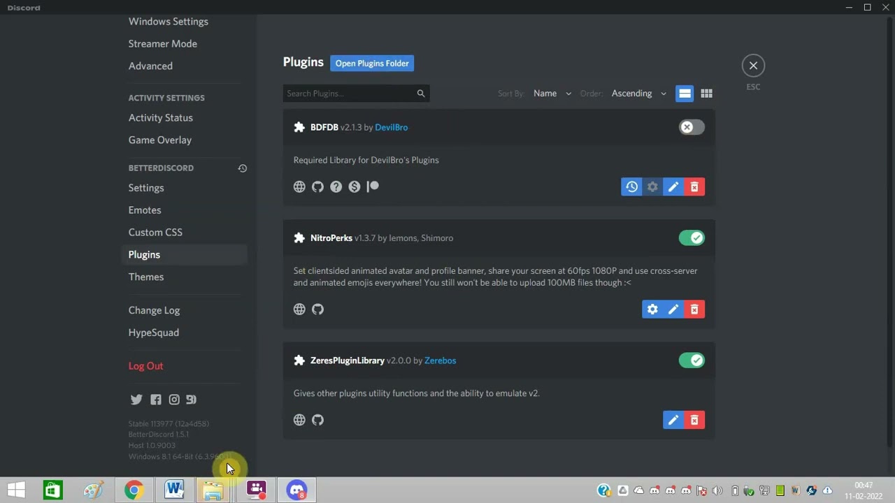 How To Install Plugins On Discord Add A Plugin To Discord Youtube