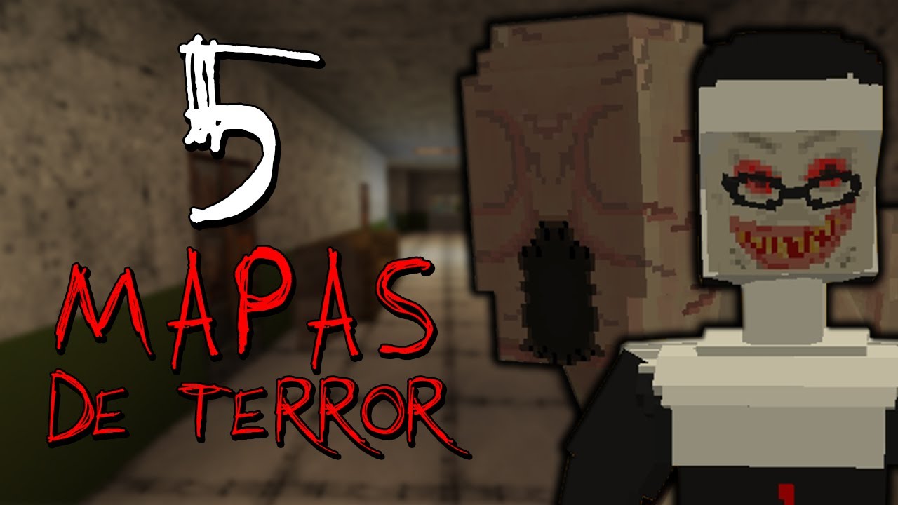 5 Mapas De Terror Para Minecraft Pe 1 20 Especial Halloween Youtube