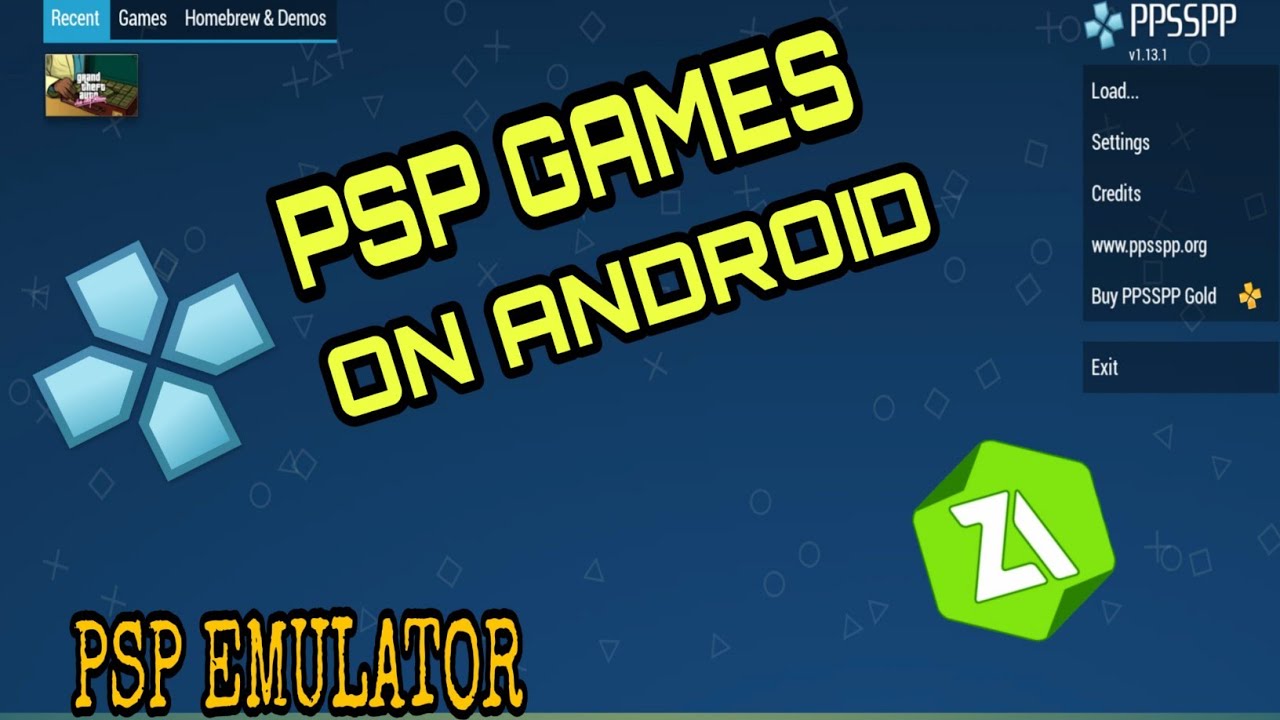 How To Play Psp Game On Android Smartphone Ppsspp Emulator Youtube
