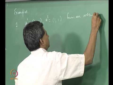 Mod 11 Lec 40 Norms On Vector Spaces The Gram Schmidt Procedure I