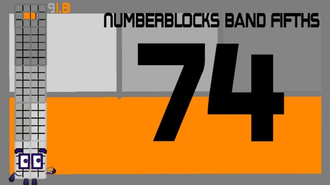 Flipaclip Numberblocks Band Fifths 74 Youtube