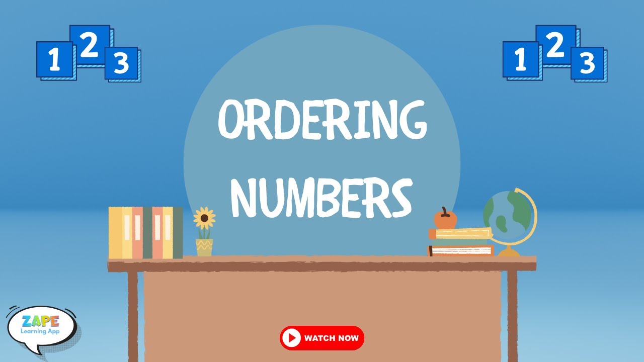 Let S Learn To Order Numbers Fun Number Adventure For Grade 1 Kids