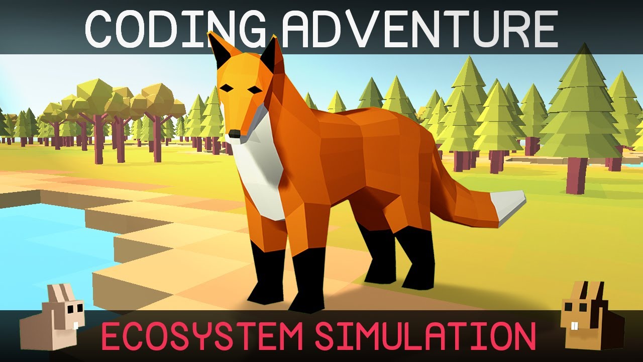 Coding Adventure Simulating An Ecosystem Youtube